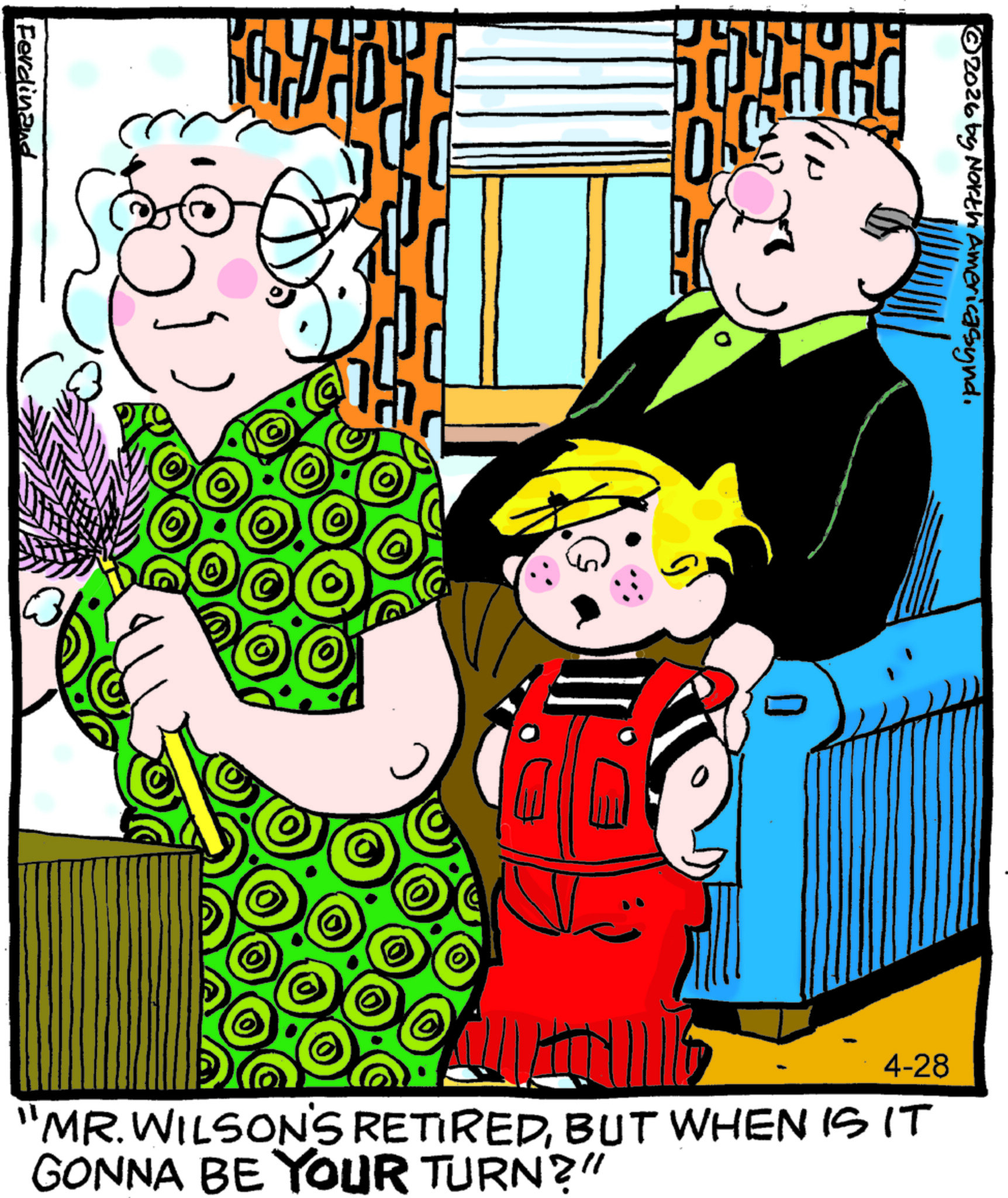 Dennis the Menace by H Ketcham, M Hamilton & R Ferdinand