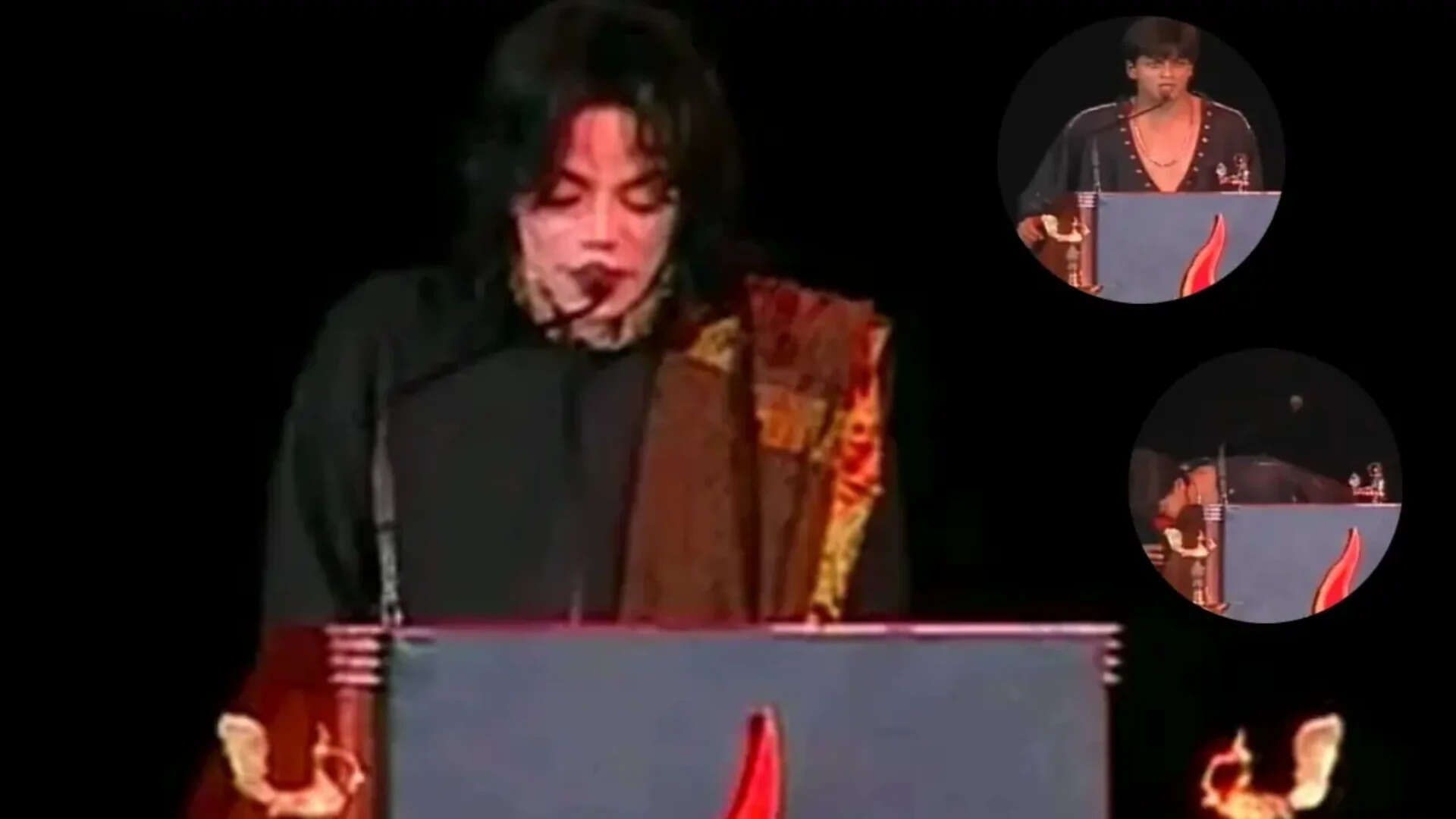 When Shah Rukh Khan kissed the dais where Michael Jackson stood during ...