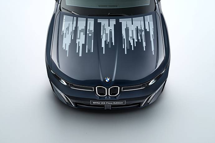 Color-changing cars are no longer sci-fi: BMW iX3 Flow Edition with E ...