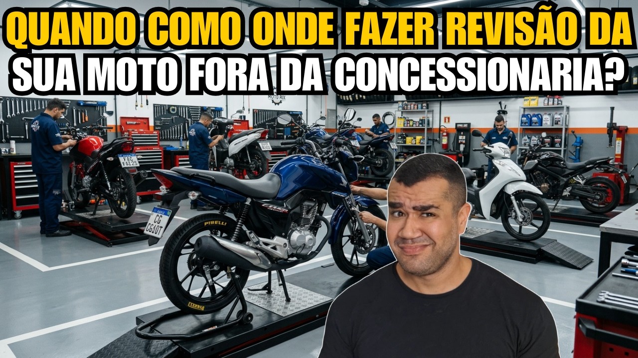 Revisão da moto: o que você precisa conferir de verdade