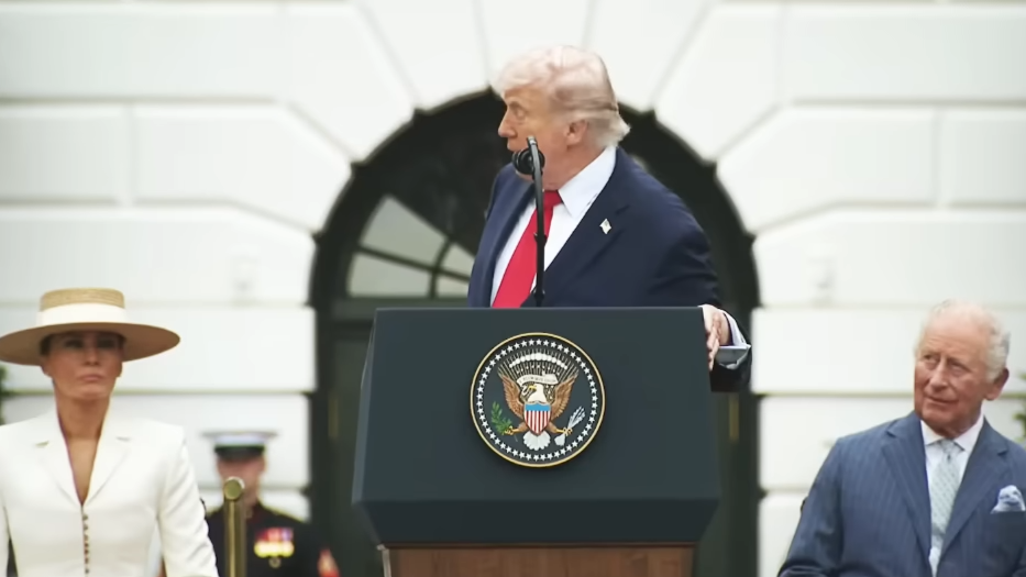 Charles mocks Trump in Congress – then Trump fires back online