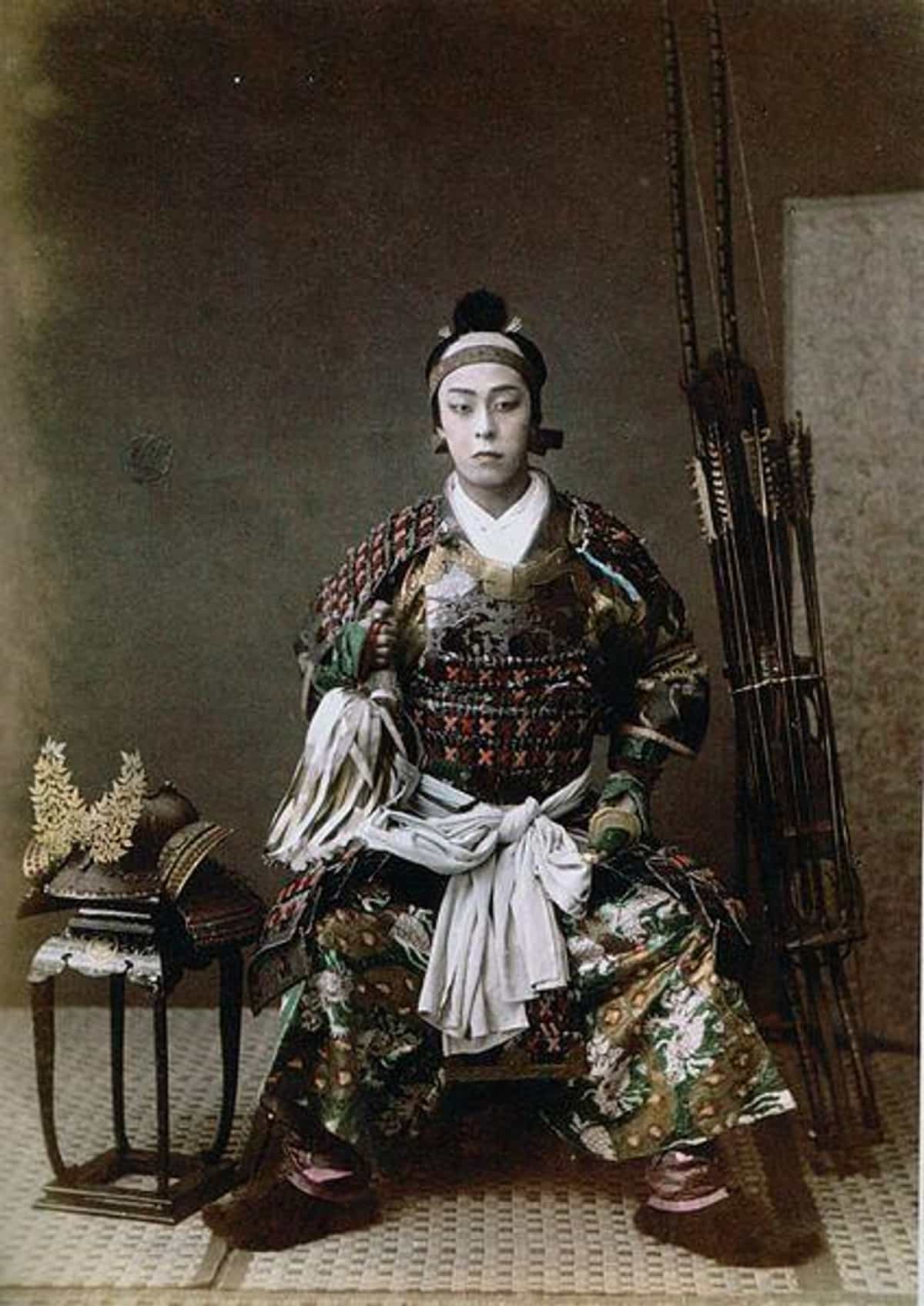 Intense pictures of samurai