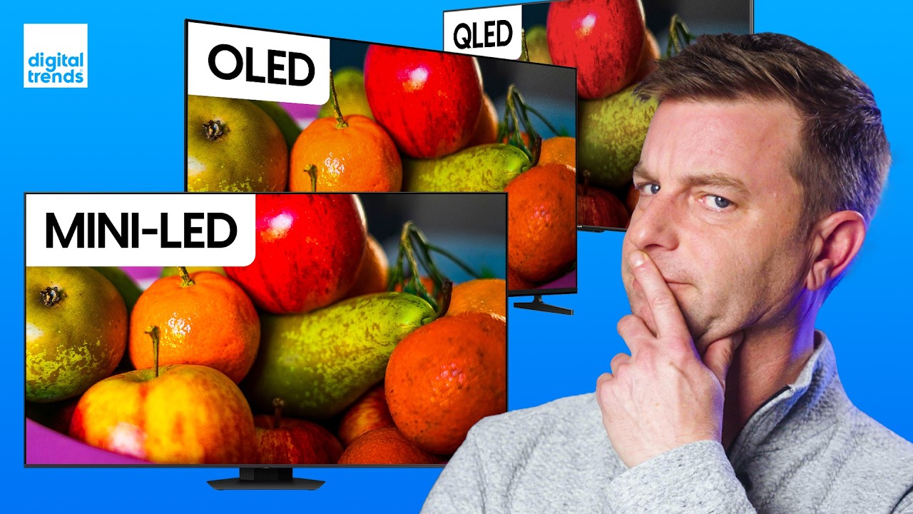 Learn major differences between OLED, QLED, and Mini-LED display panels