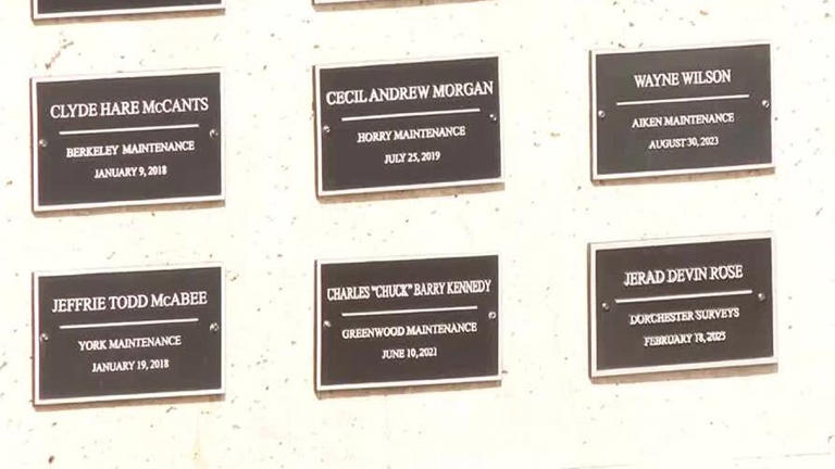 SCDOT remembers fallen workers at annual memorial ceremony