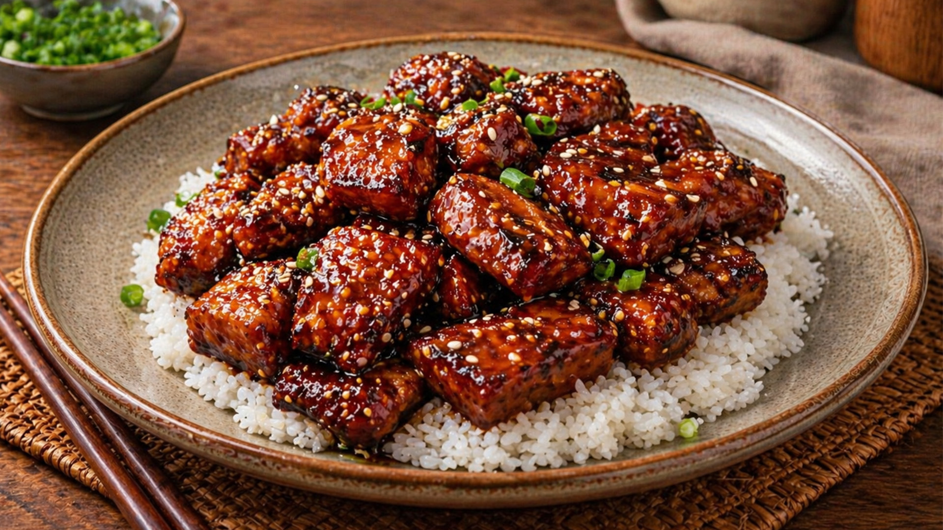Pork liempo barbecue with tender meat and glaze