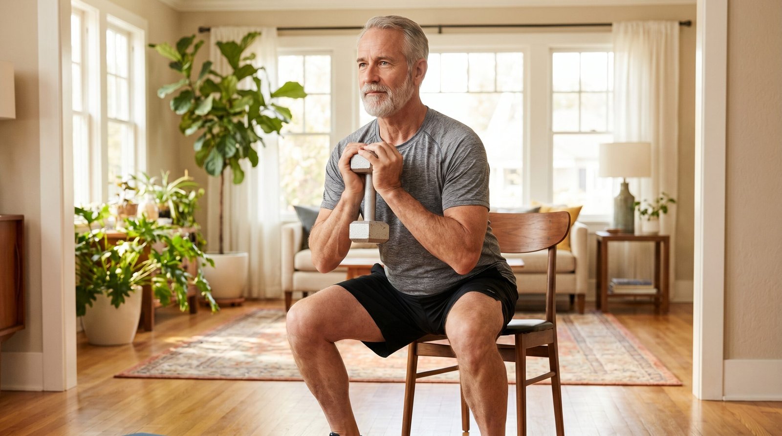 Total body strength: The 5 dumbbell exercises older adults need