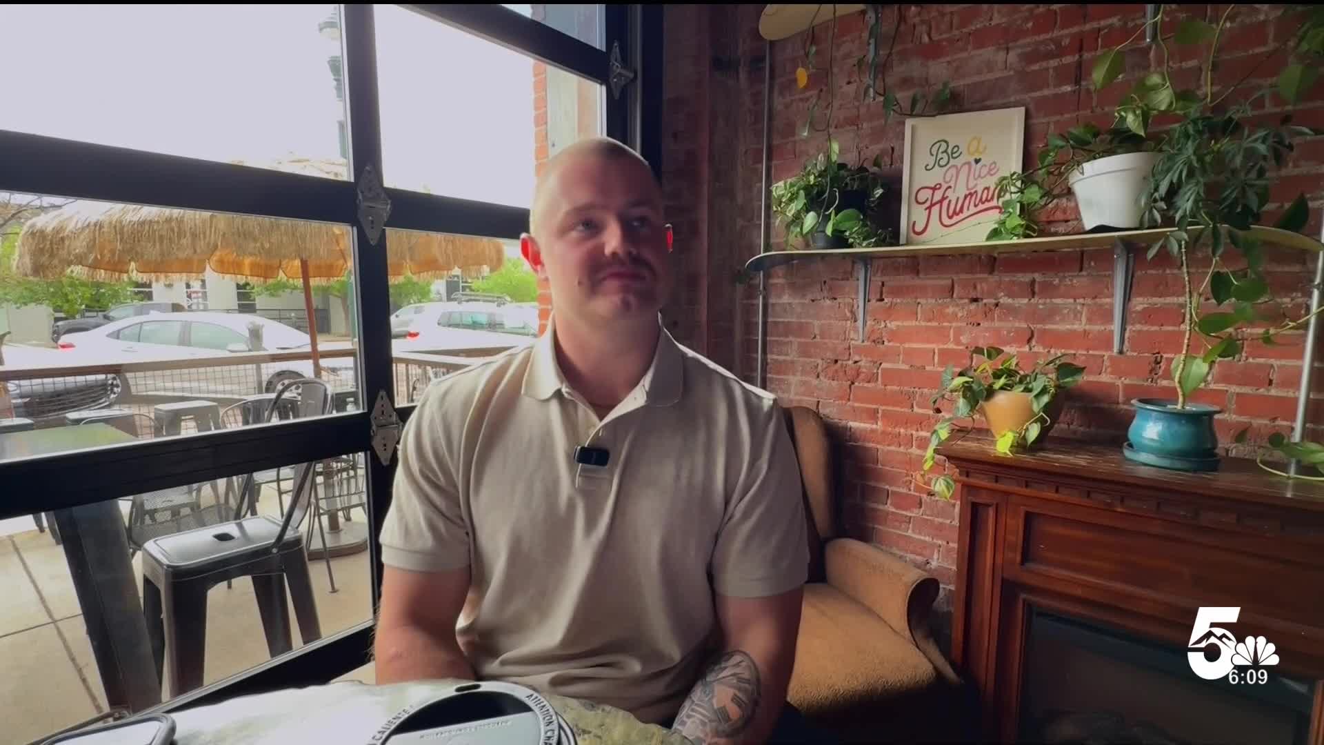 'Recovery does happen': A man's simple message of hope