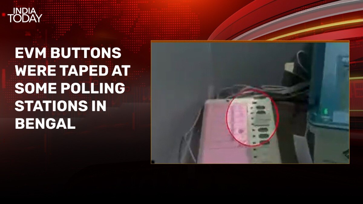 Bengal polls: EC orders re-polling at polling booths where EVMs were taped