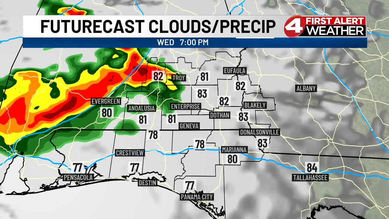 Scattered rain returns; becomes more widespread this weekend