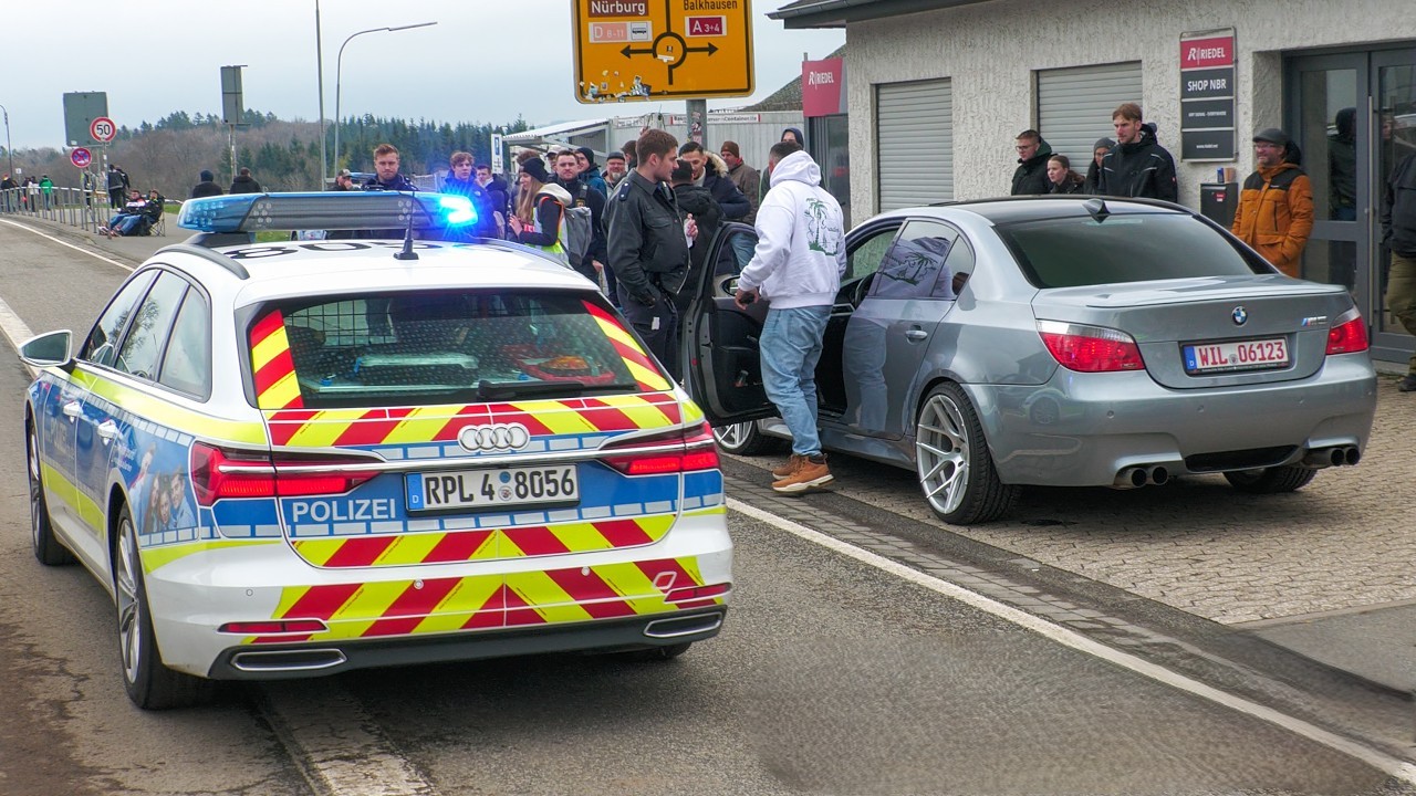 Police stepped in - and the chaos got out of control