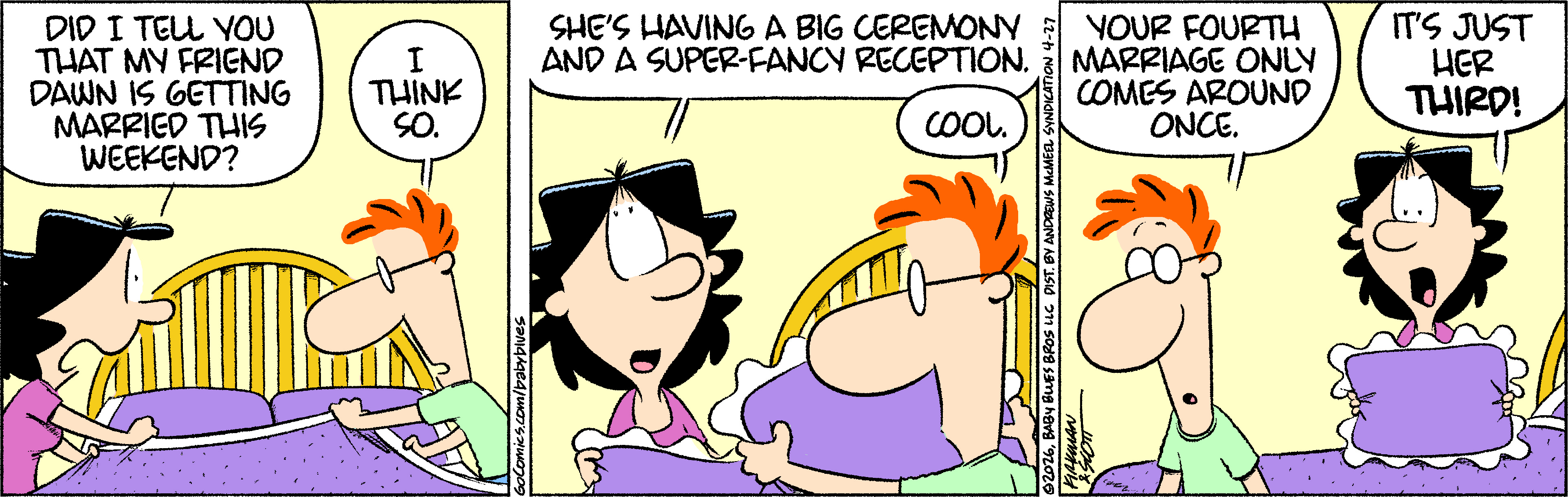 Baby Blues by Rick Kirkman and Jerry Scott