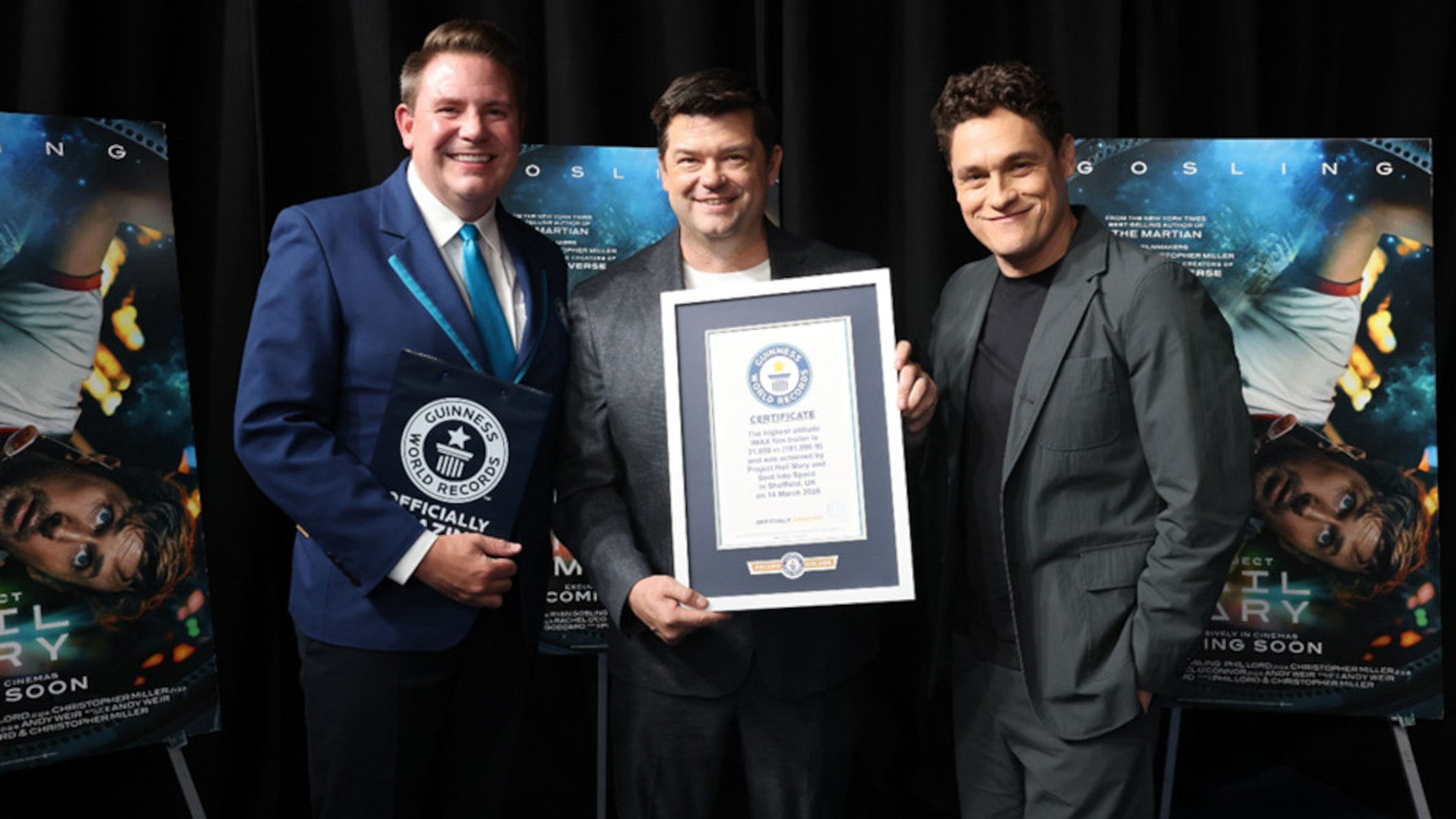 Project Hail Mary trailer breaks Guinness World Records title at ...