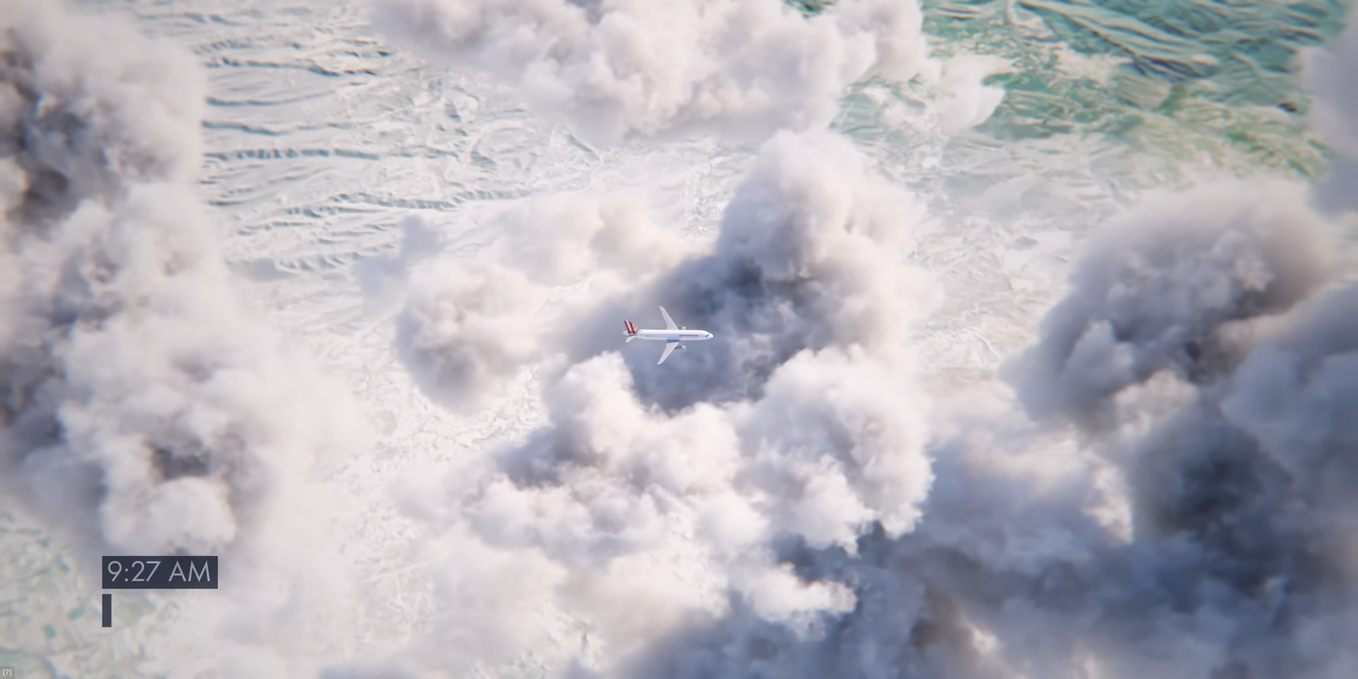 The plane that slowly fell - and no one knew why