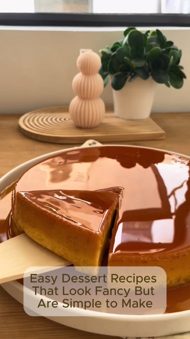 Easy dessert recipes that look fancy but are simple to make