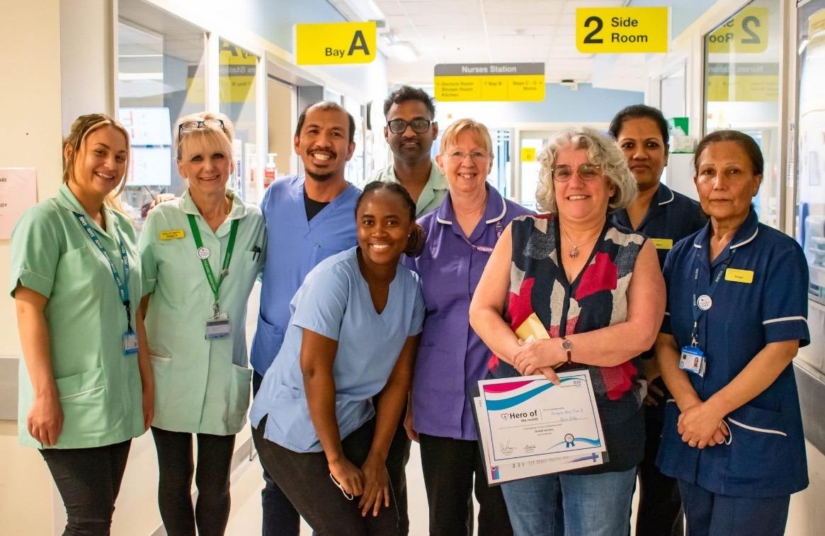 Nurse and staff on a Conquest Hospital ward praised by East Sussex NHS ...