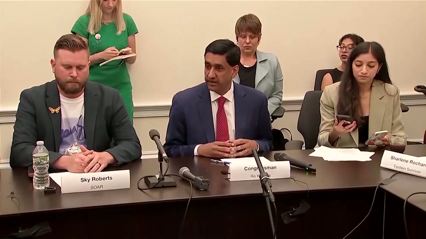 Democratic lawmaker hosts Epstein survivors roundtable