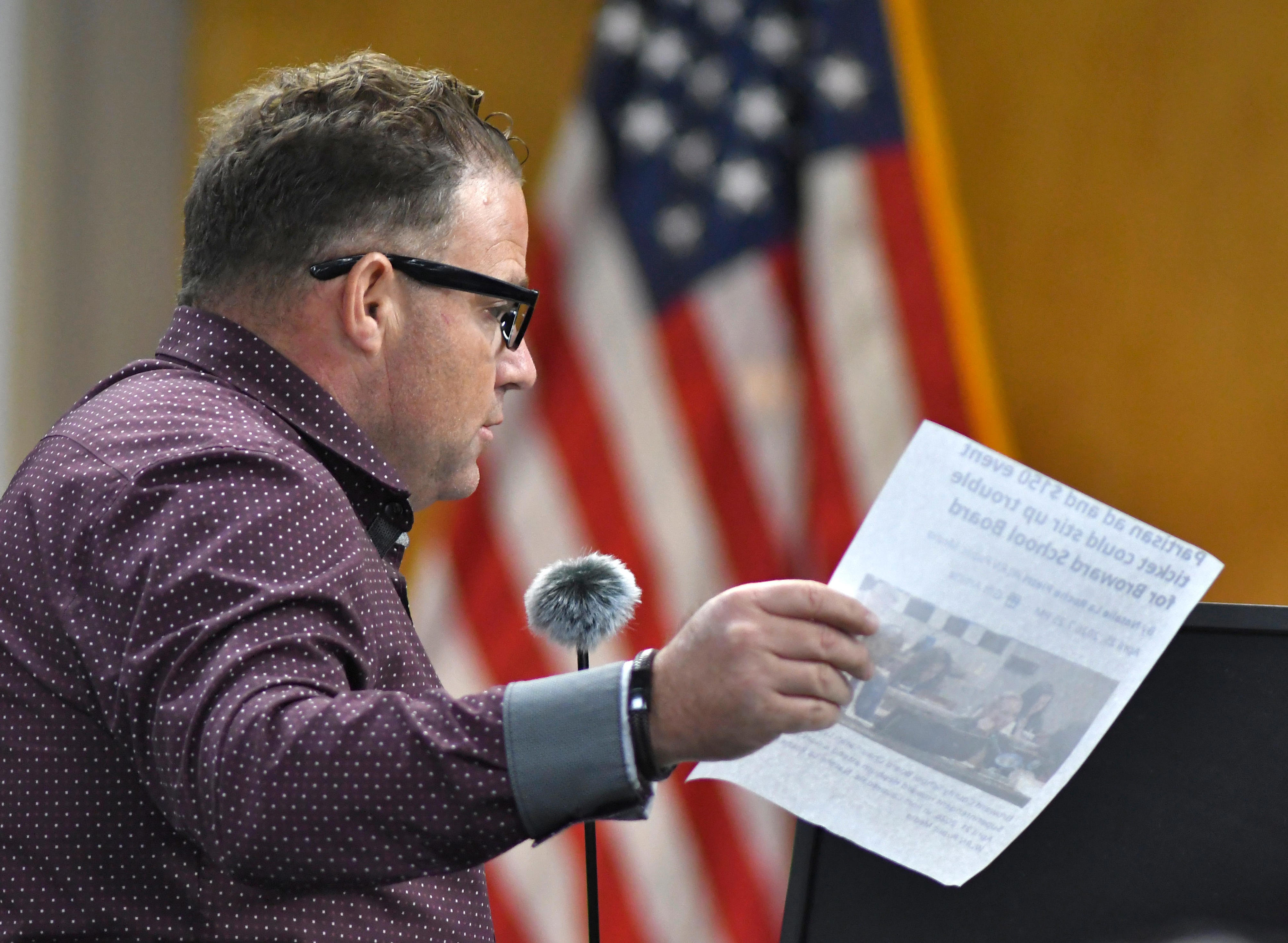 Brevard's school board cuts off multiple speakers at tense meeting