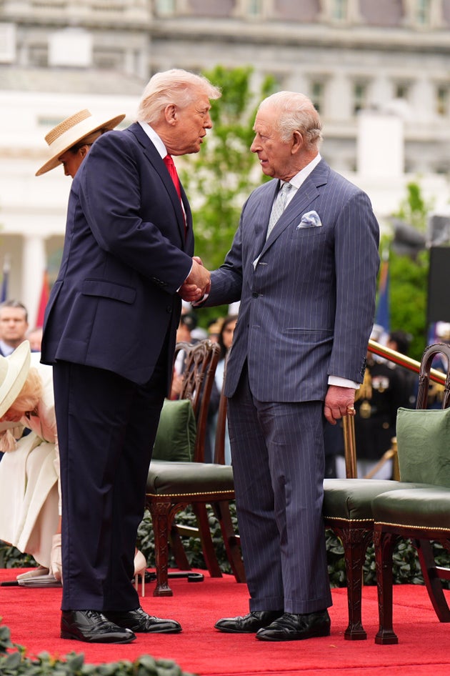UK magazine turns Donald Trump’s King Charles moment into a right royal ...
