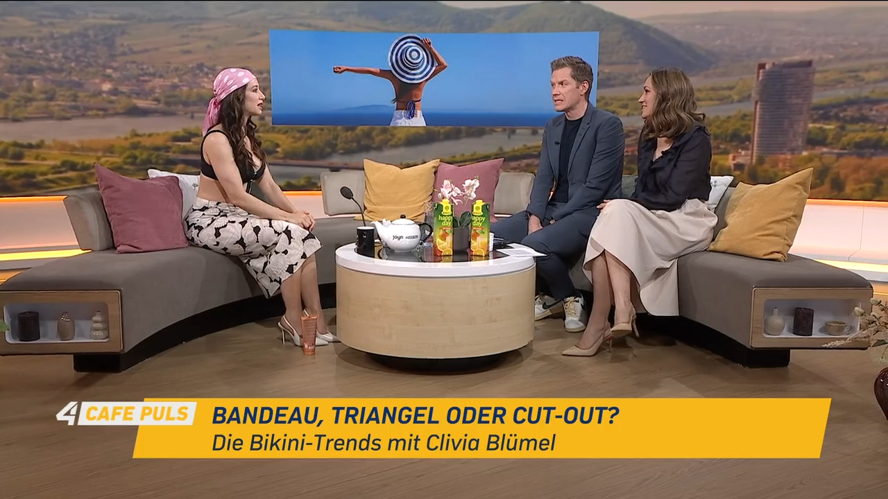 Bikini-Trends: Lifestyle-Check mit Clivia Blümel