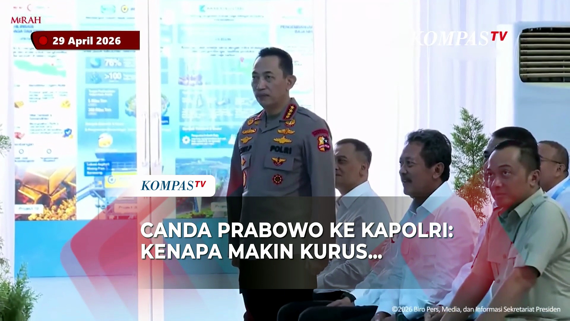 Kelakar Presiden Prabowo ke Kapolri Jenderal Listyo Sigit: Kenapa makin ...