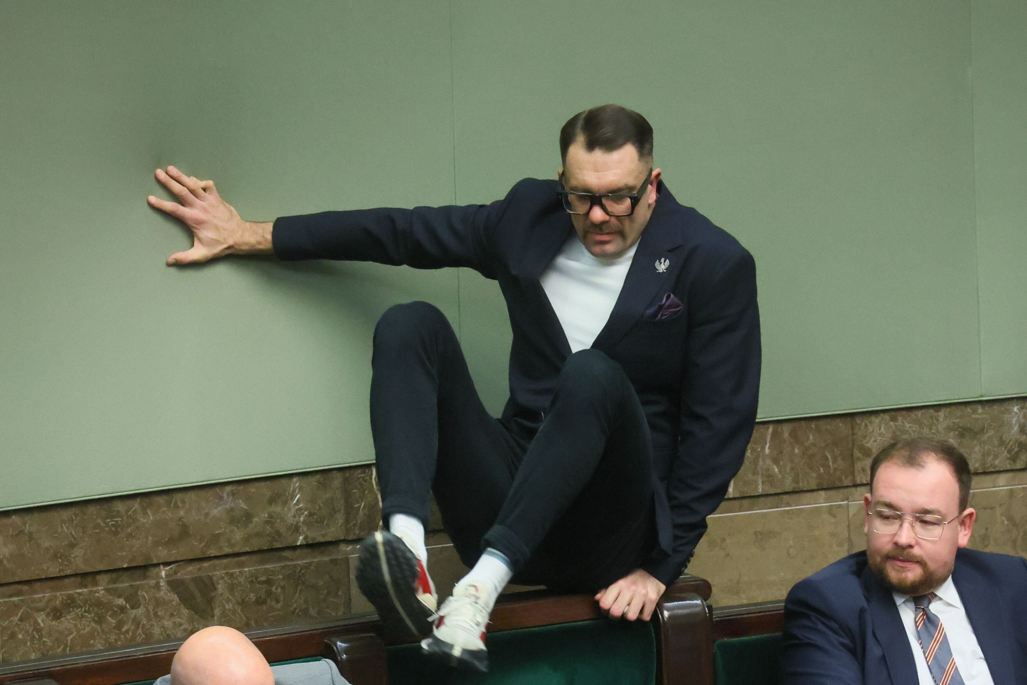 Jacek Sasin: Łukasz Mejza? Mamy posłów, jakich mamy. Takich nam wyborcy ...