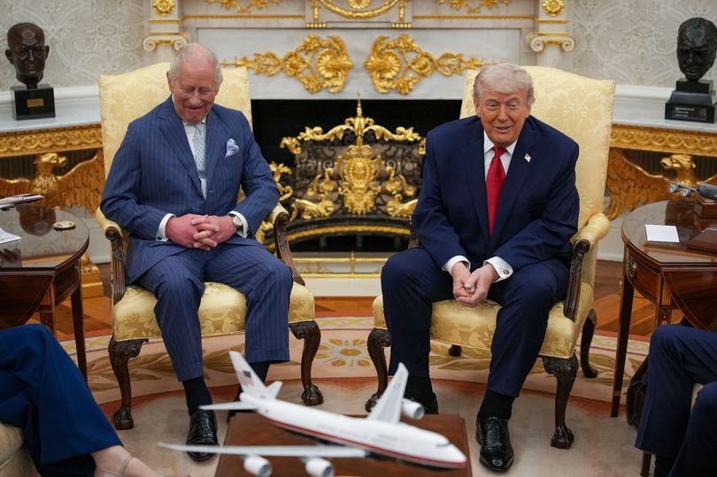 Trump's bulging cankles return as president's feet seen bursting over ...