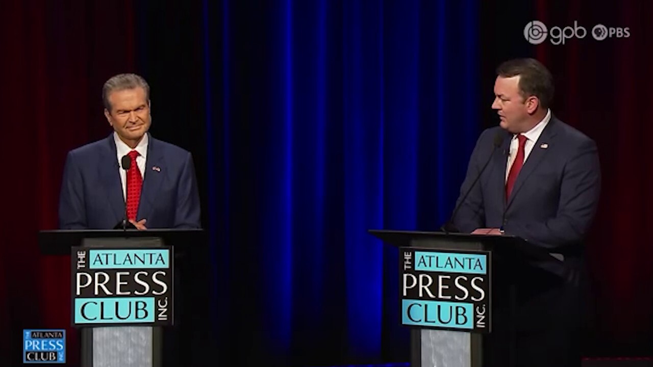 Republican frontrunner in Georgia governor race forced to answer about ...