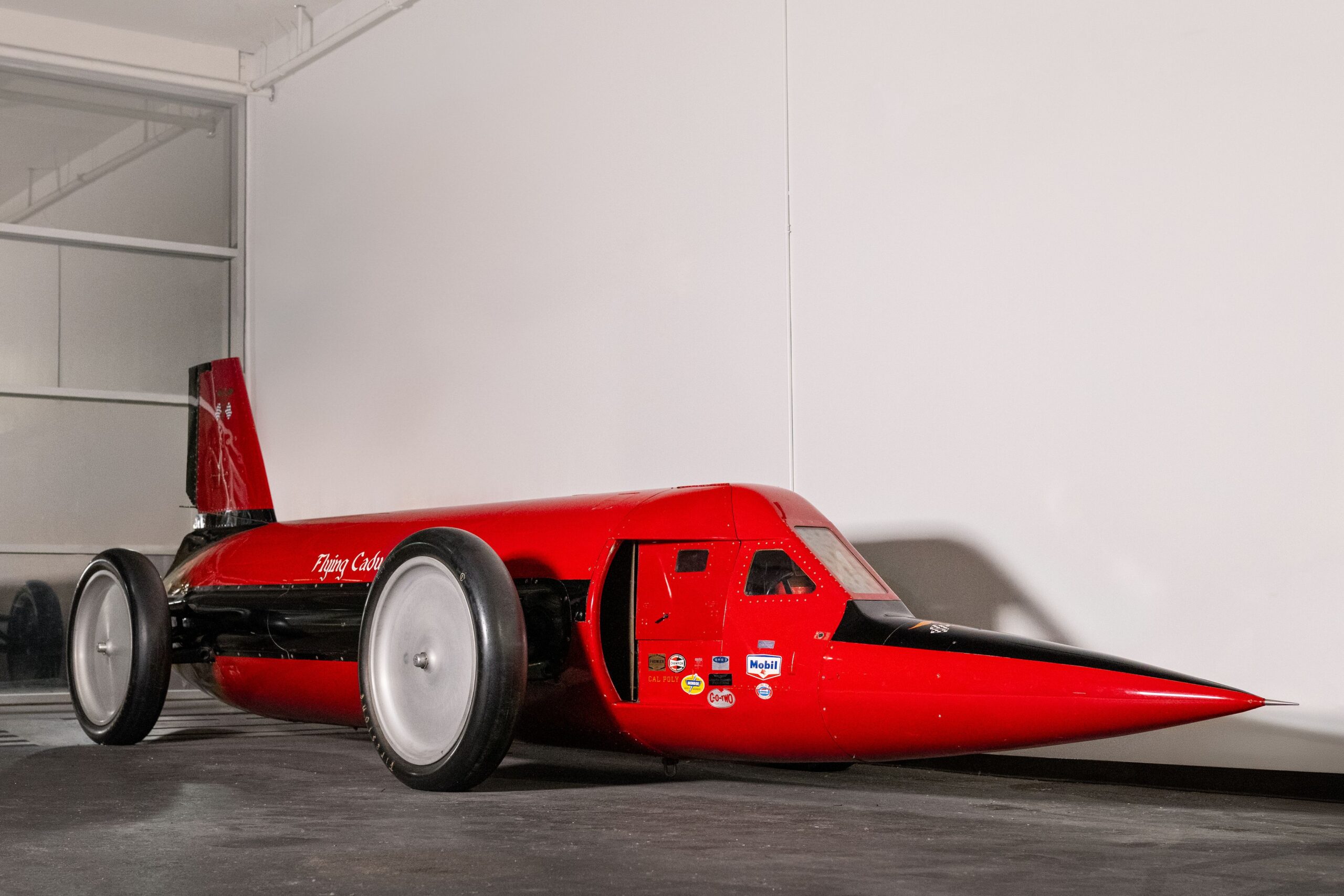 Pioneering jet car heads to auction