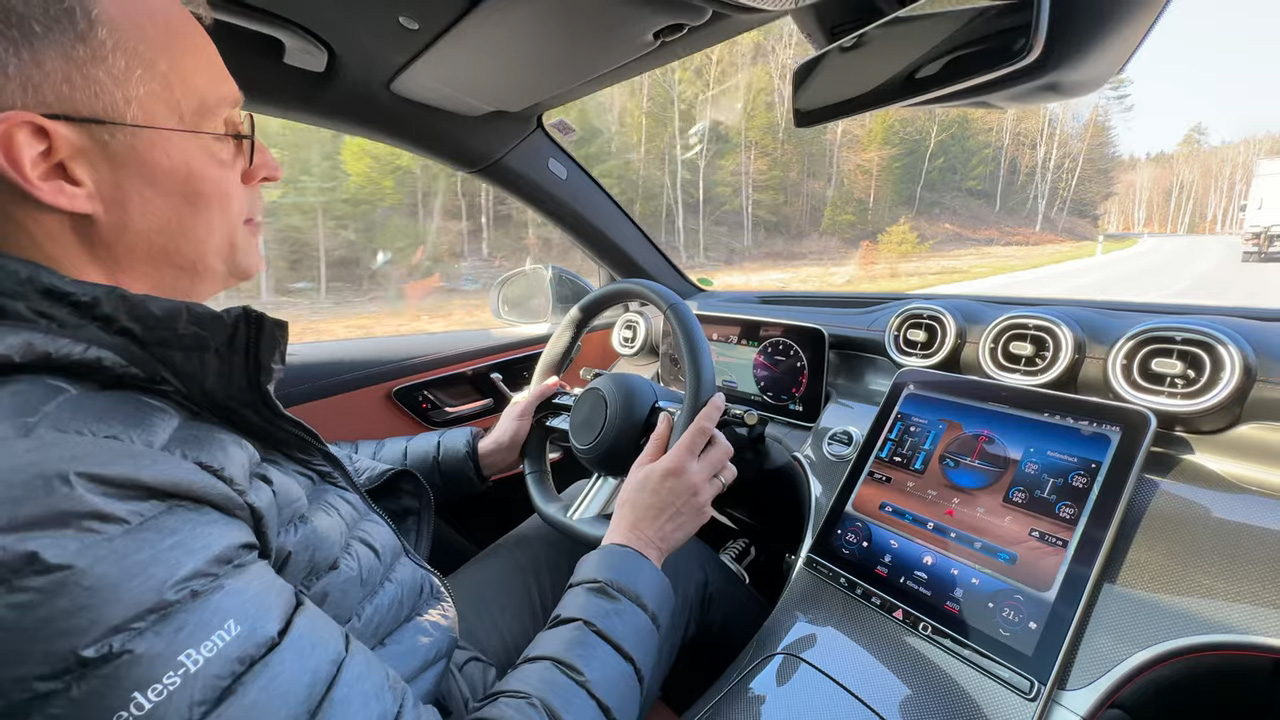 New Mercedes GLC coupe reveals sleek interior design