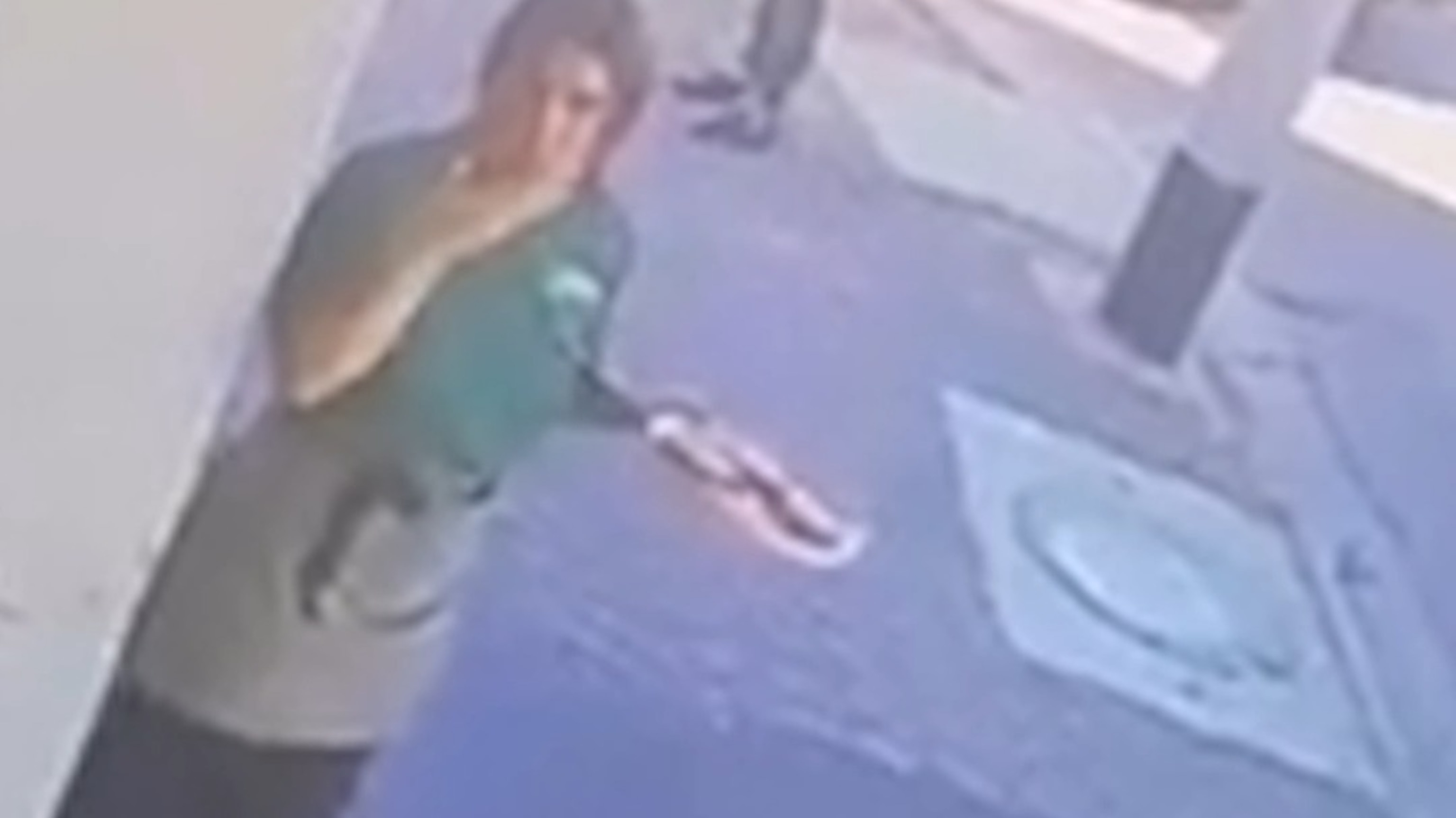 Surveillance footage captures shocking attack on waitress at work
