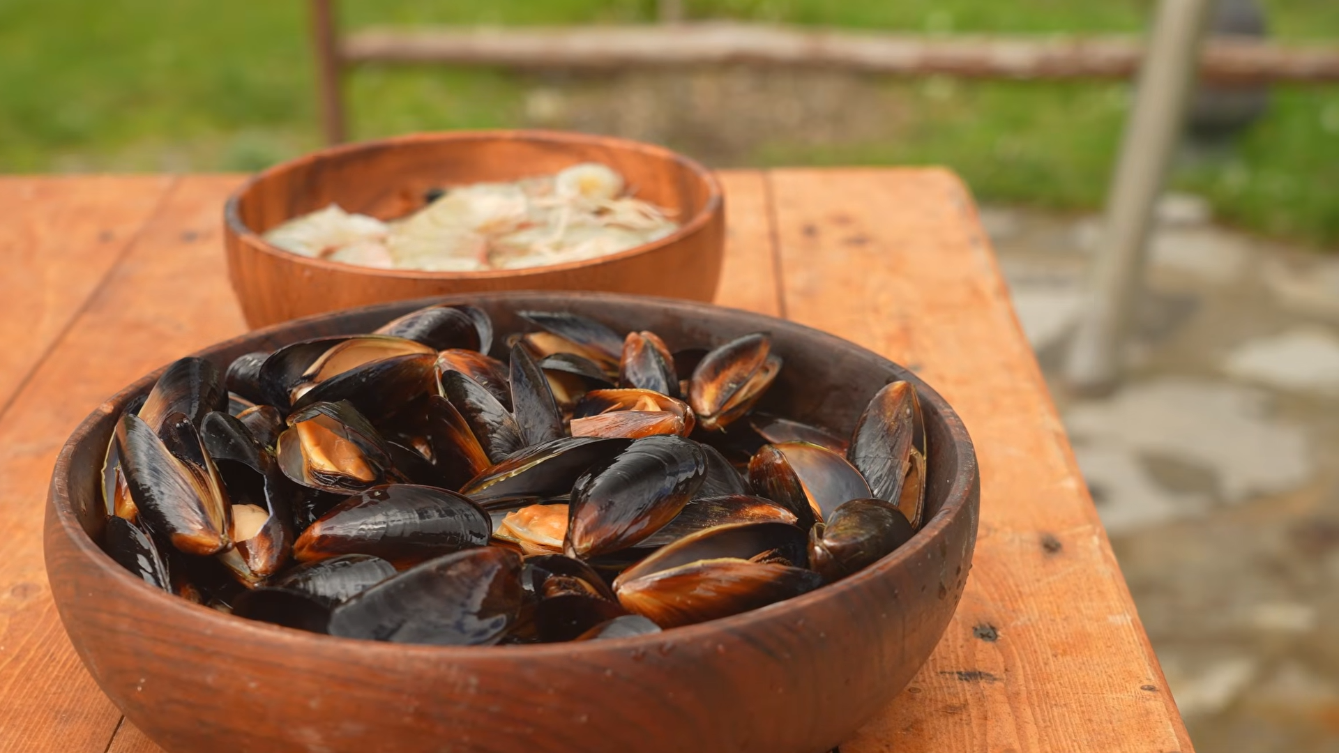 This is how lobster is prepared step by step, in nature