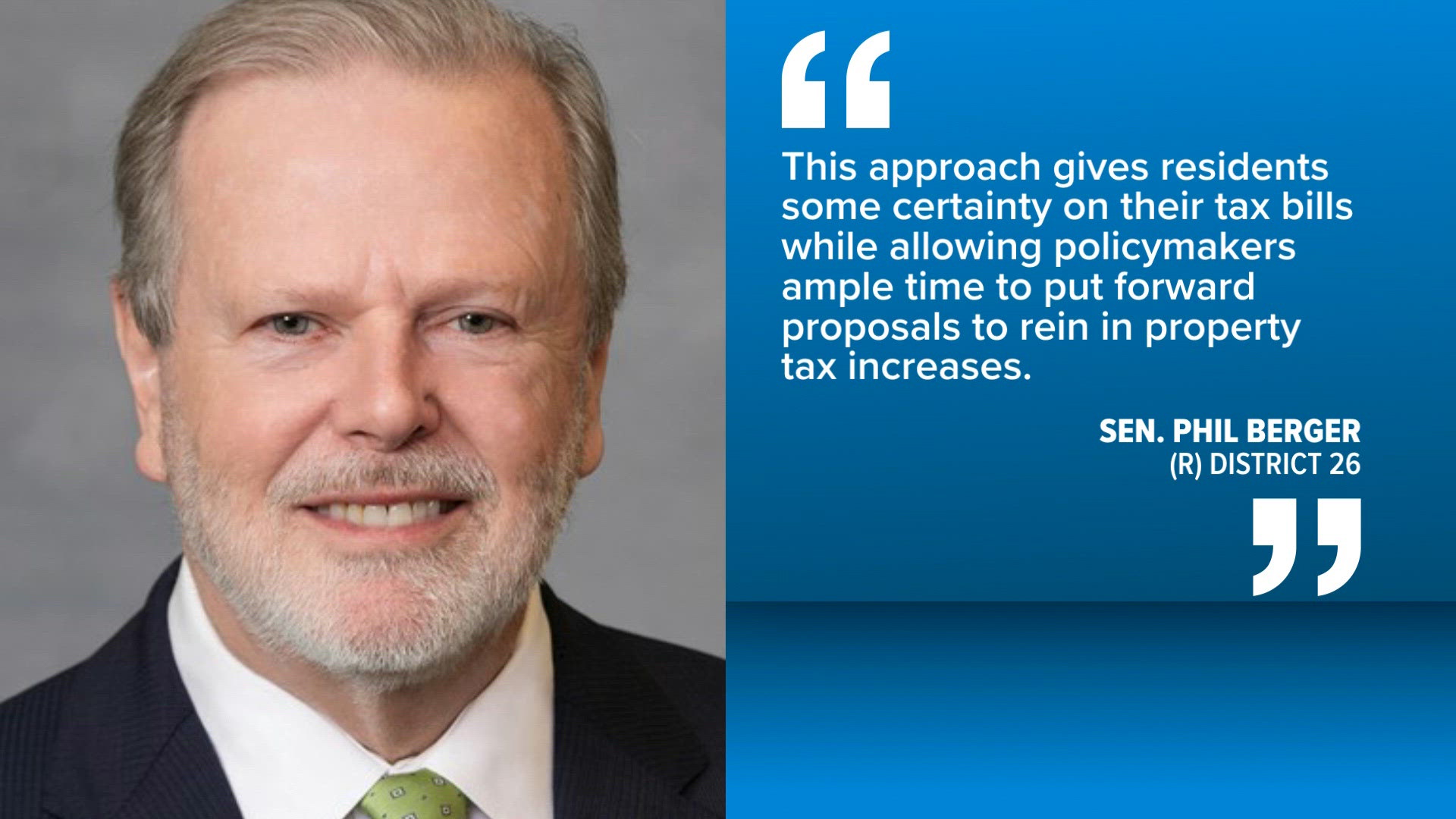 Bill filed to freeze property tax revaluation changes