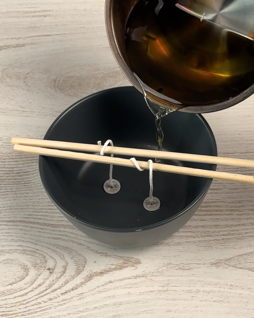 Pirate inspired homemade candle for Halloween🏴‍☠️🕯️