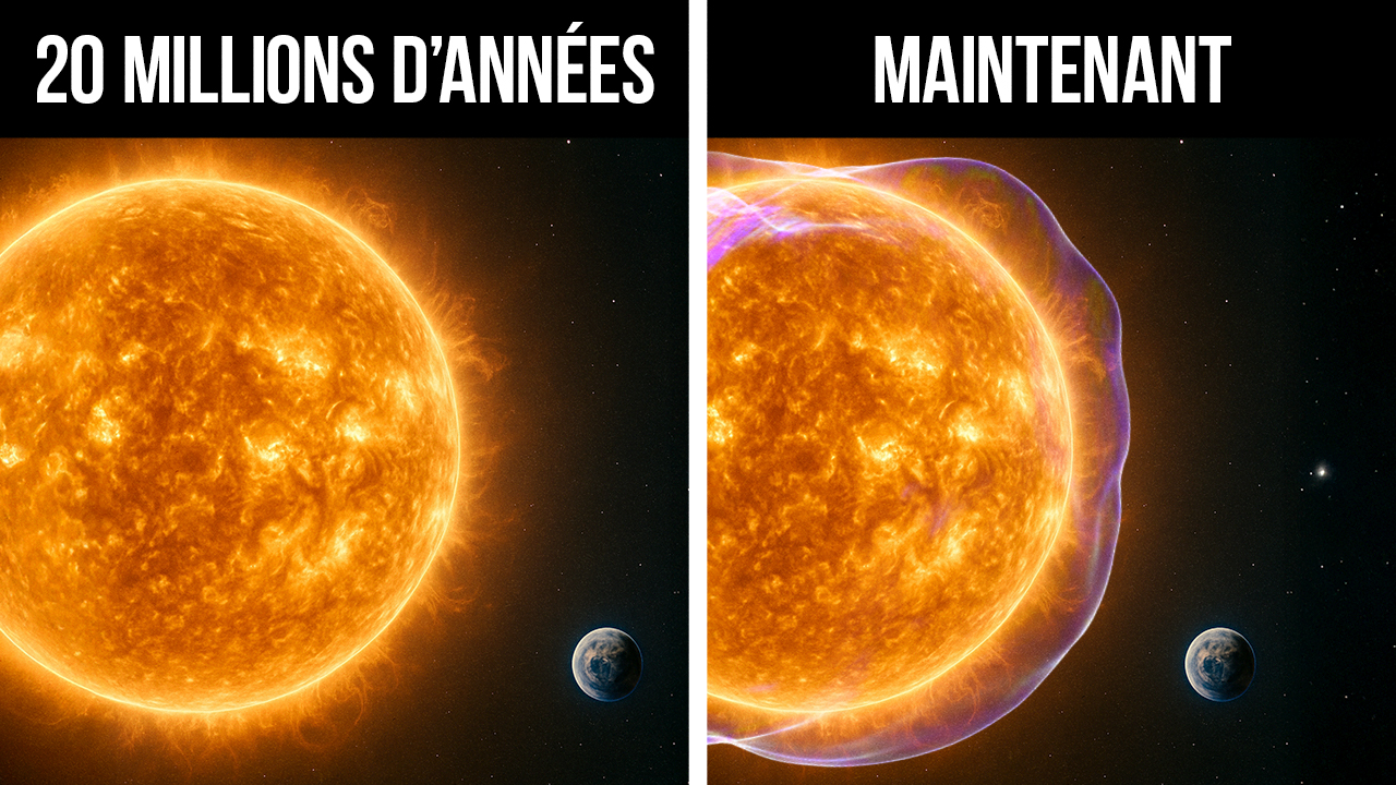 Le soleil est à l’intérieur d’une bulle géante, et elle grossit
