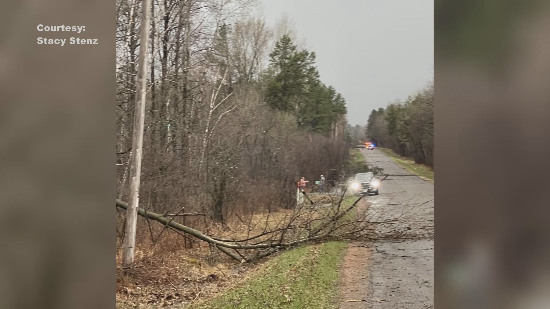 Roads closed in Kronenwetter due to storm damage