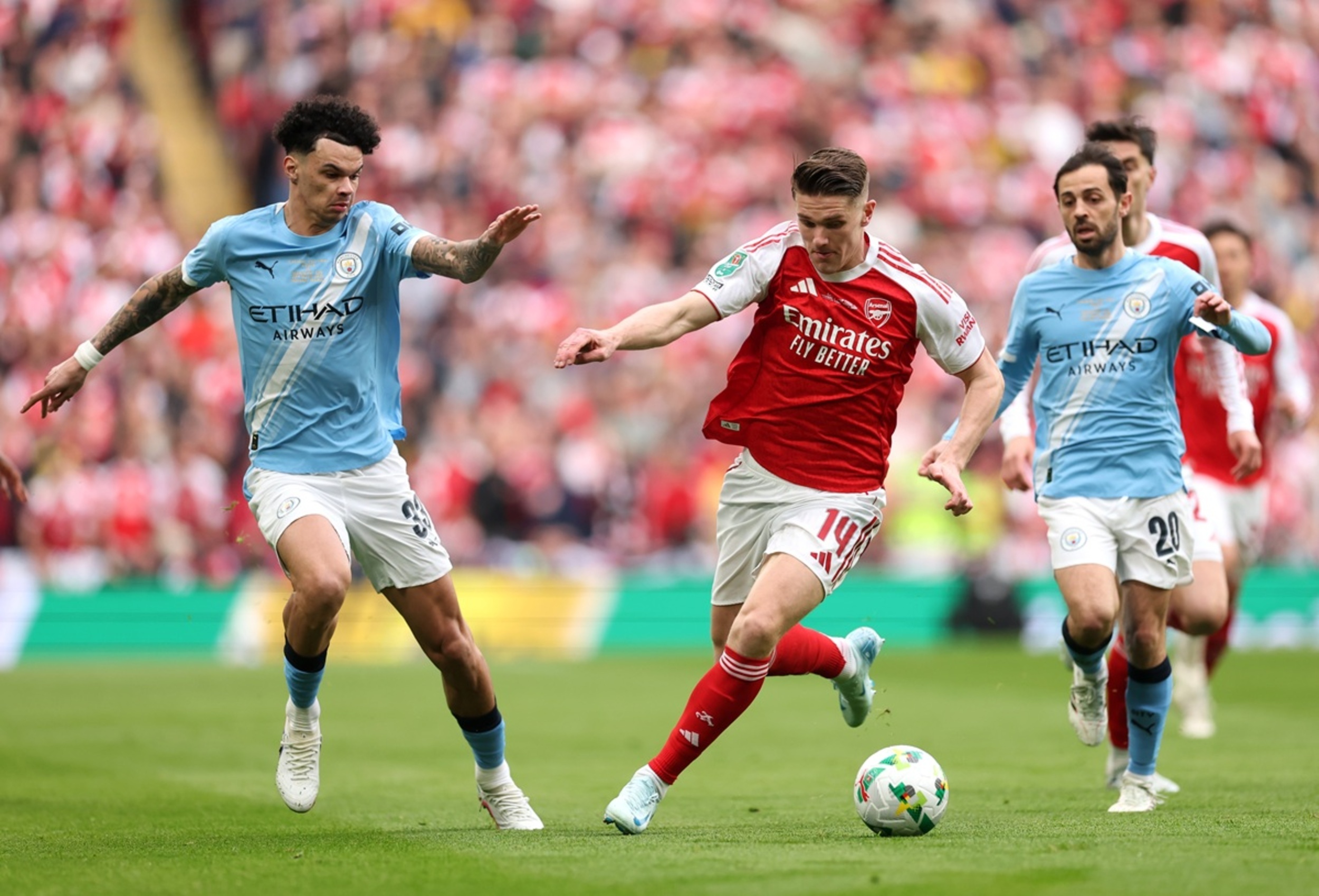 What supercomputer thinks about Arsenal’s chance of beating Man City