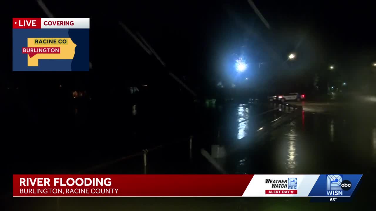 Fox River flooding - Racine County
