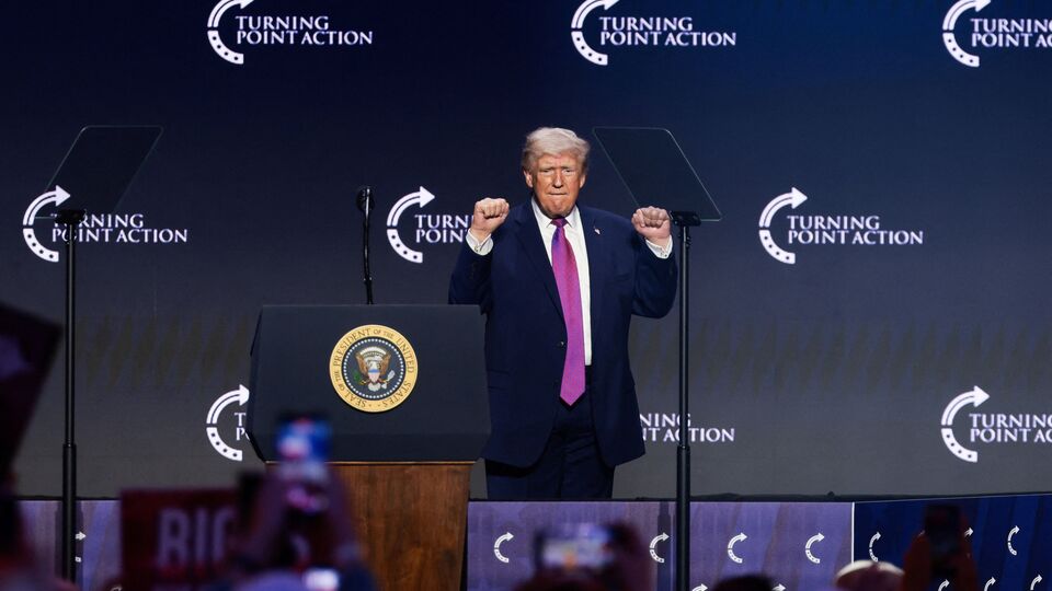 World news today live updates on April 18, 2026: Trump at TPUSA rally ...