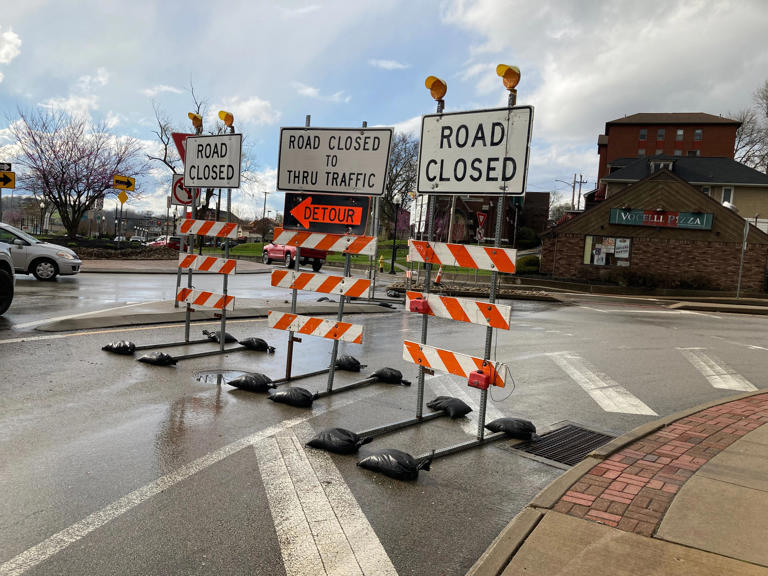 Slide repairs begin on Harmony Road