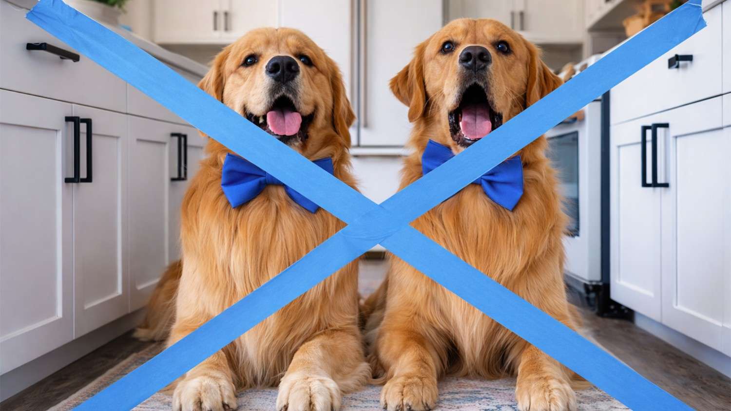 My dogs are not crossing that line