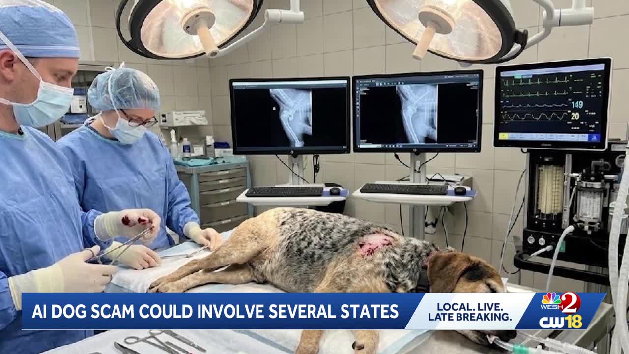 AI missing dog scam could involve several states