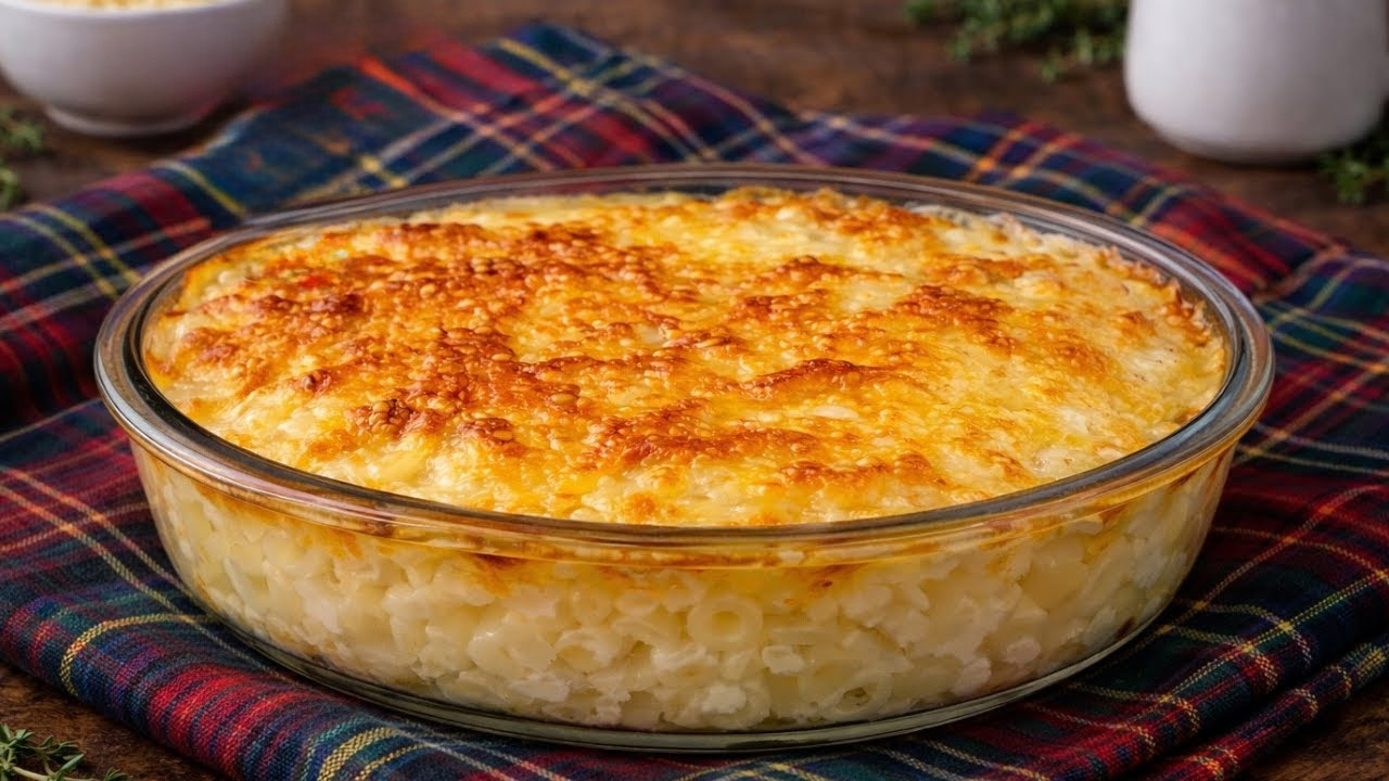 Easy homemade macaroni cheese for families