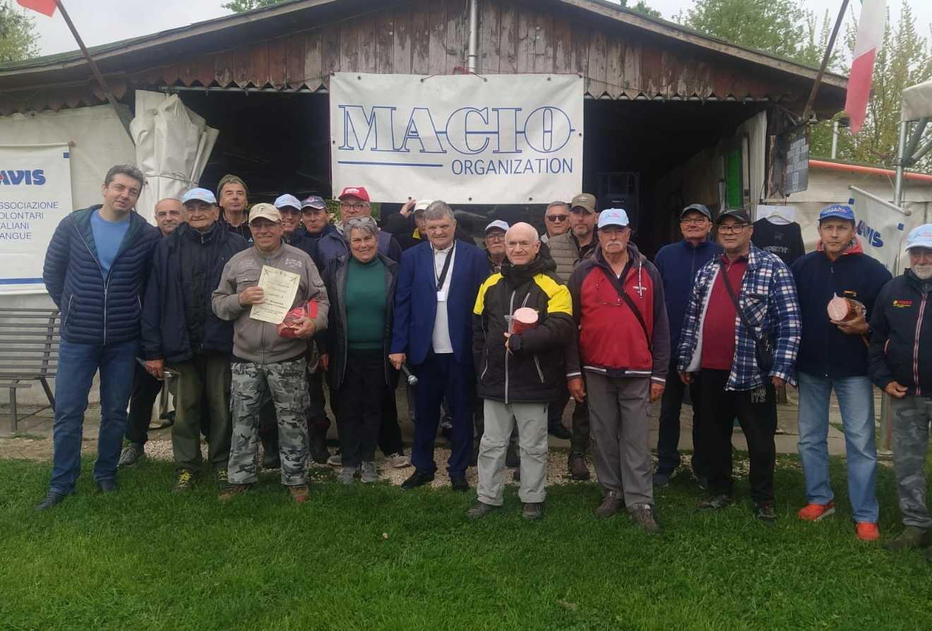 Gara di pesca al Parco del Reno: vince Montori