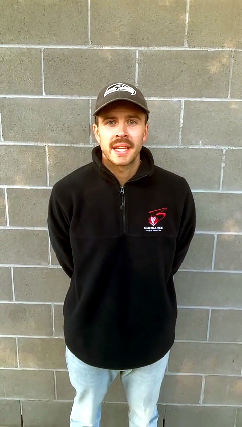 Bungaree coach Alex Ross after round two CHFL win over Dunnstown