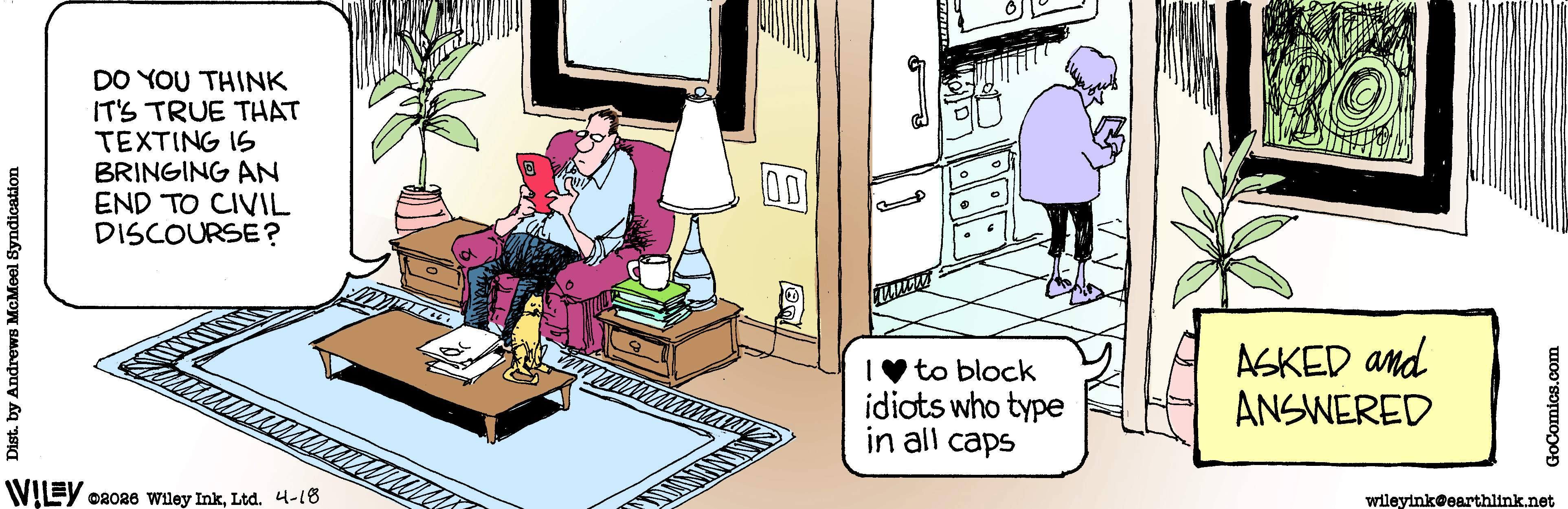 Non sequitur by Wiley Miller