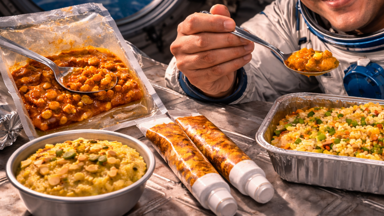 Indian dishes astronauts took to space and why they chose them