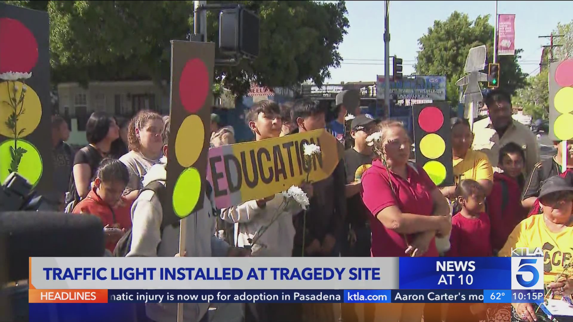 Traffic light installed at dangerous South LA intersection
