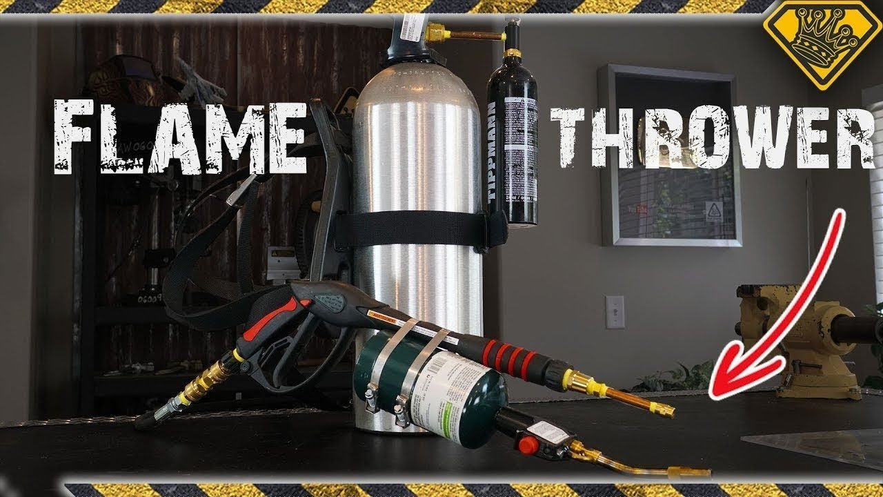 Master the engineering steps to build a functional flamethrower today