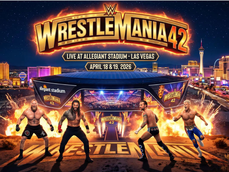 WWE WrestleMania 42 full match card: Cody Rhodes vs Randy Orton, CM ...
