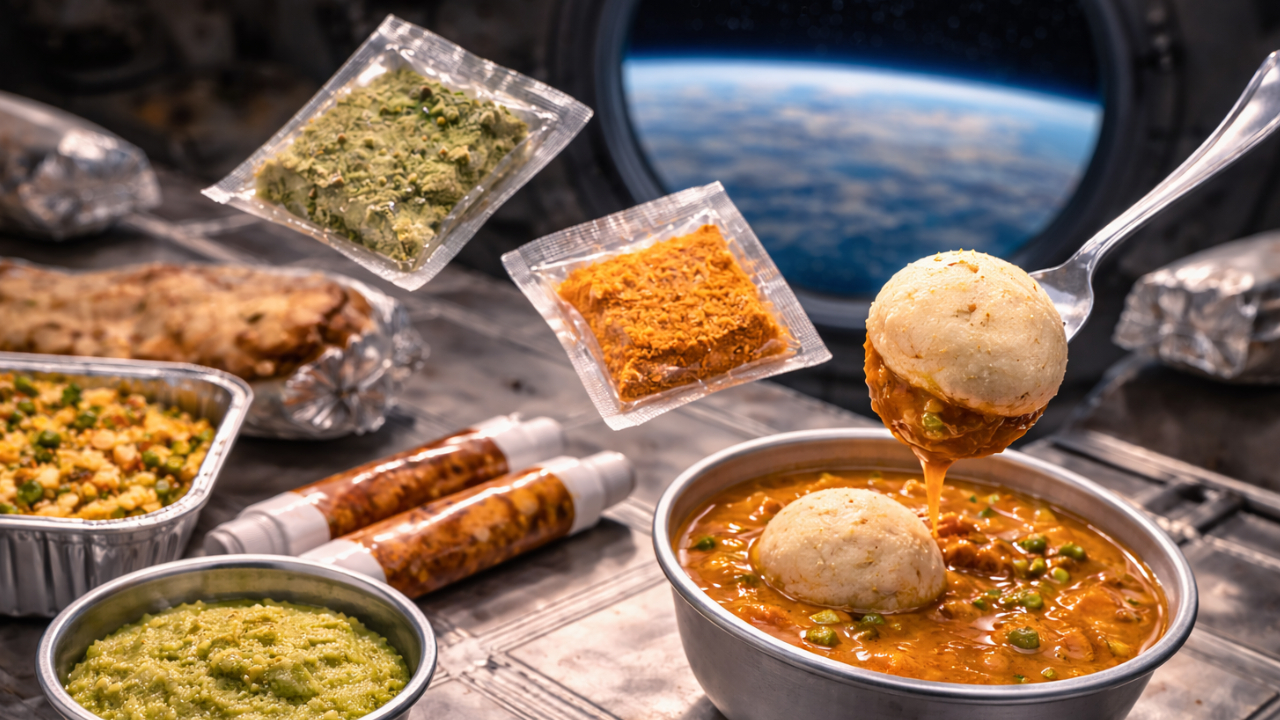 Indian dishes astronauts took to space and why they chose them